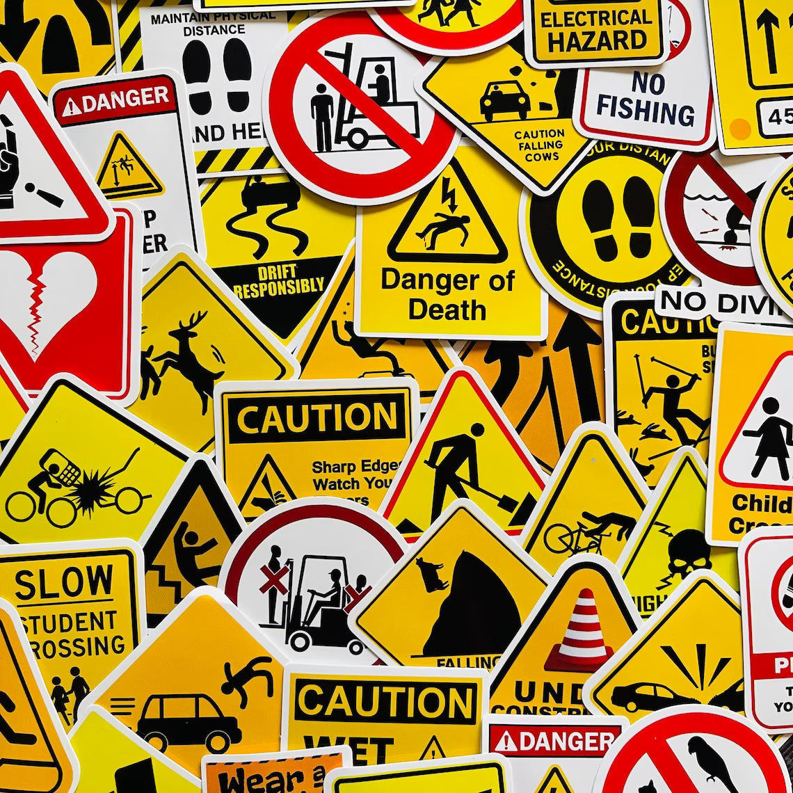 Safety Stickers – theiberrysstore